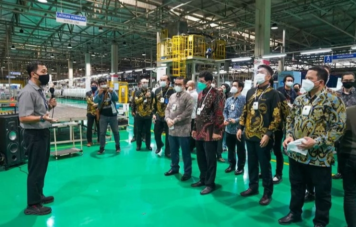 Peletakan Batu Pertama Pembangunan Pabrik Air Conditioner PT Sharp ...