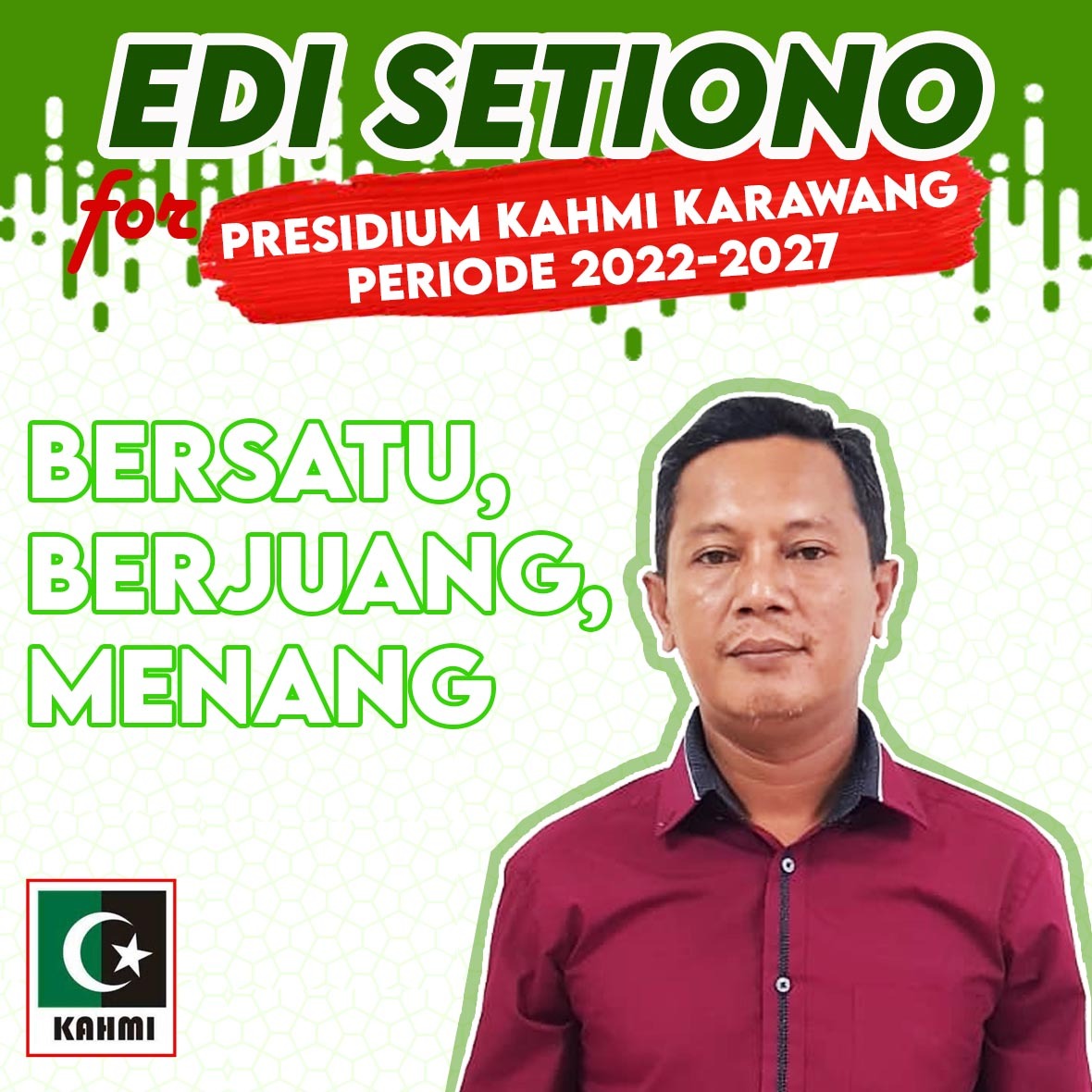 Edi Setiono Maju di Musda KAHMI Karawang | Fakta Jabar