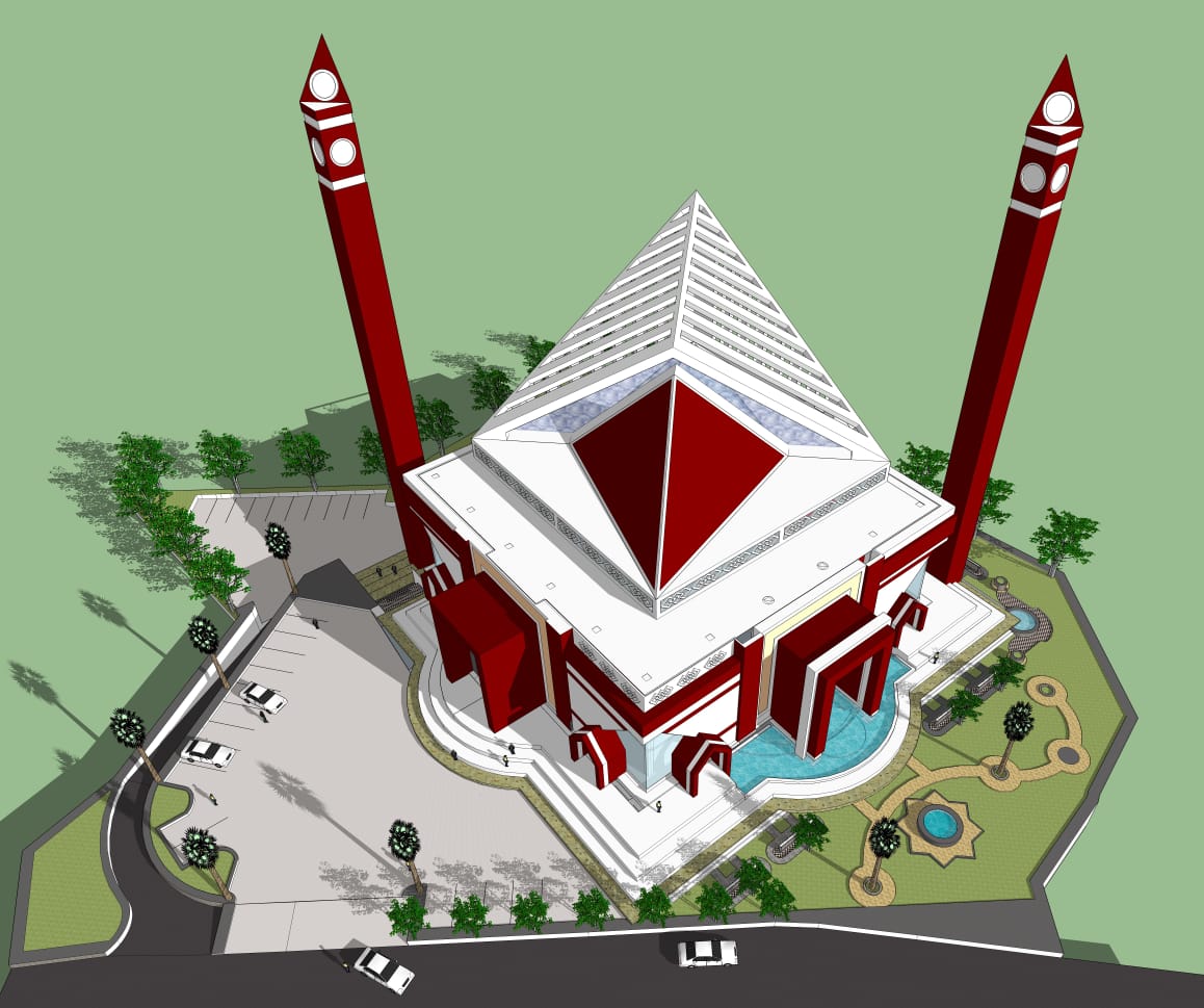 Masjid Megah Senilai Rp 56 Miliar Bakal Dibangun di Kampus 2 Unsika ...