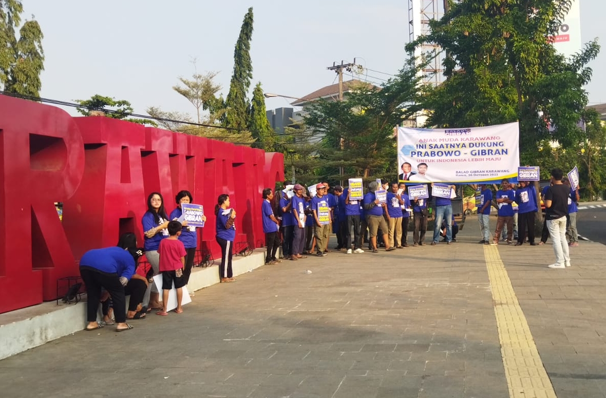 Anak Muda Karawang Siap Menangkan Prabowo Gibran | Fakta Jabar