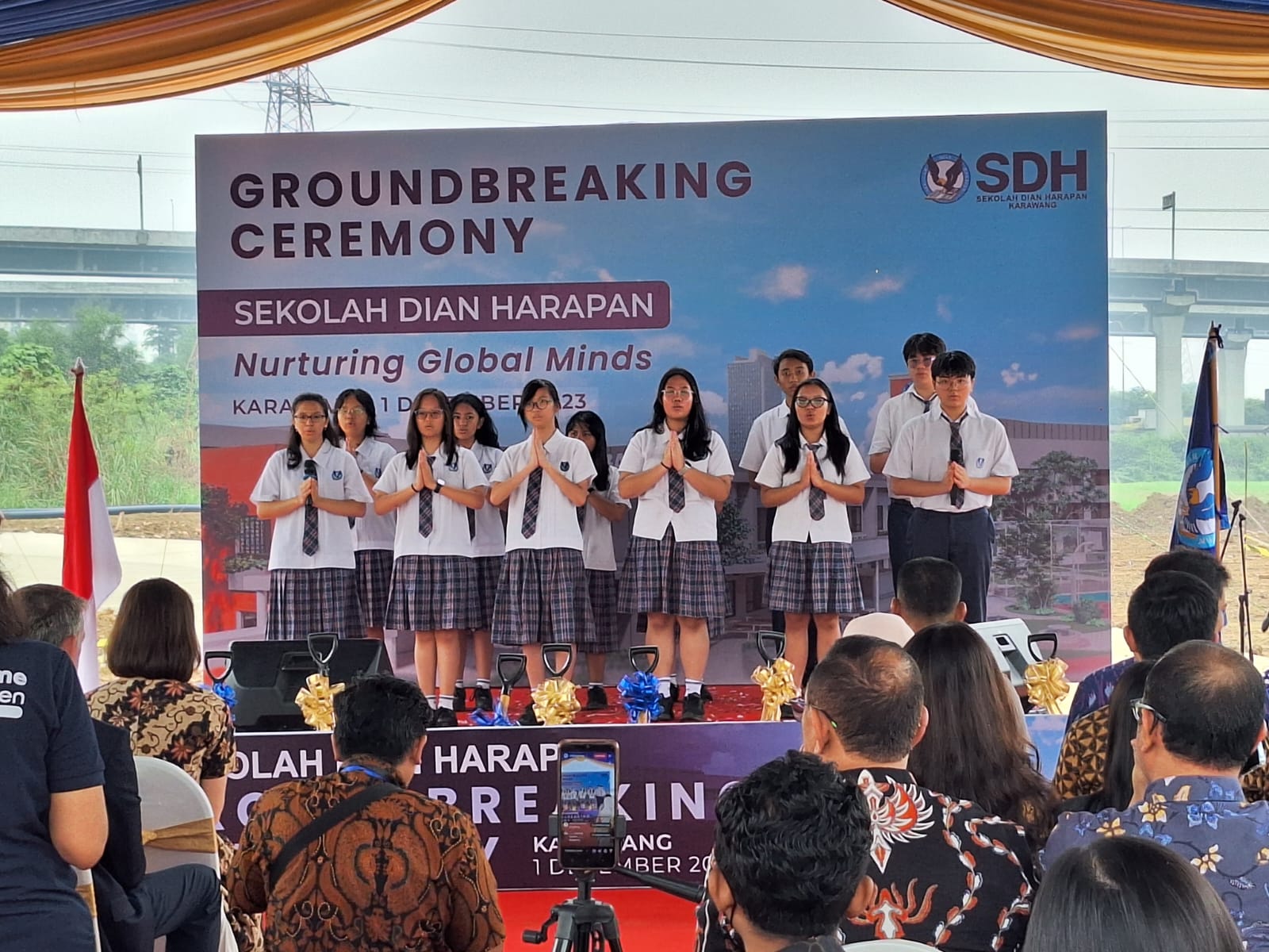 Bangun Pendidikan Taraf Global, Sekolah Dian Harapan Resmi Hadir di Karawang | Fakta Jabar