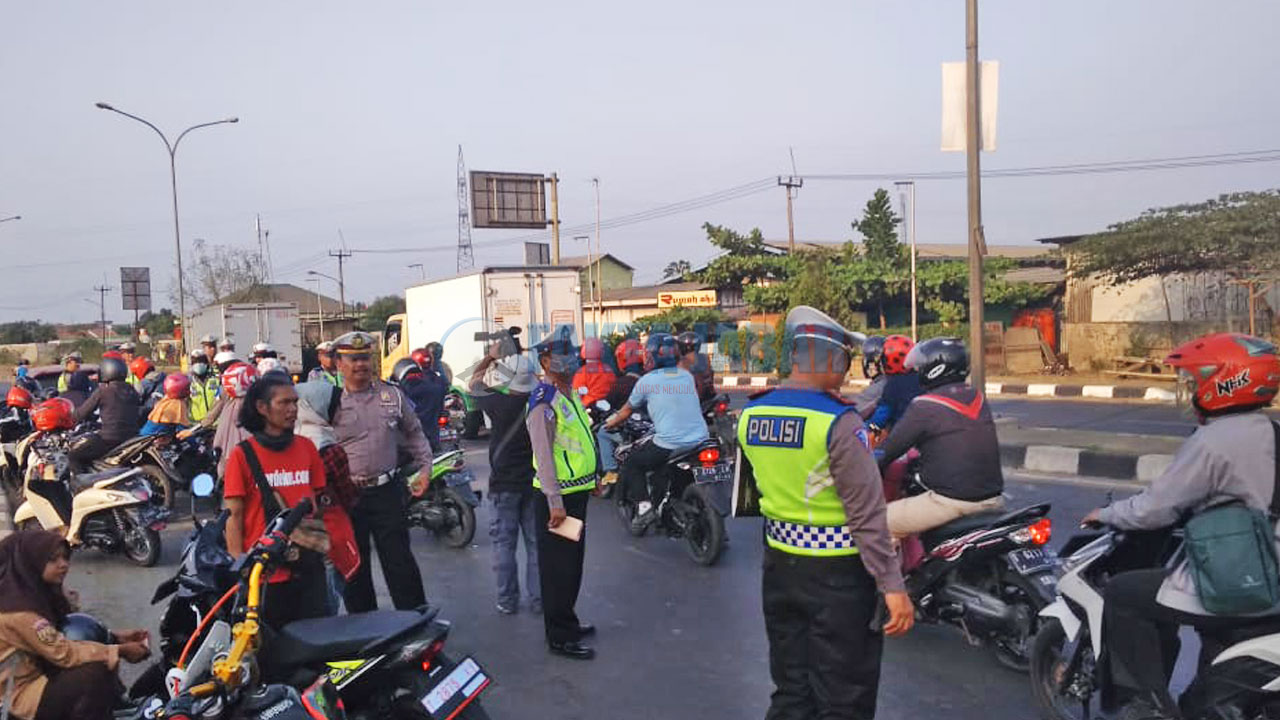 159 Pengendara Ditilang pada Hari Pertama Operasi Patuh 2019 - Fakta Jabar