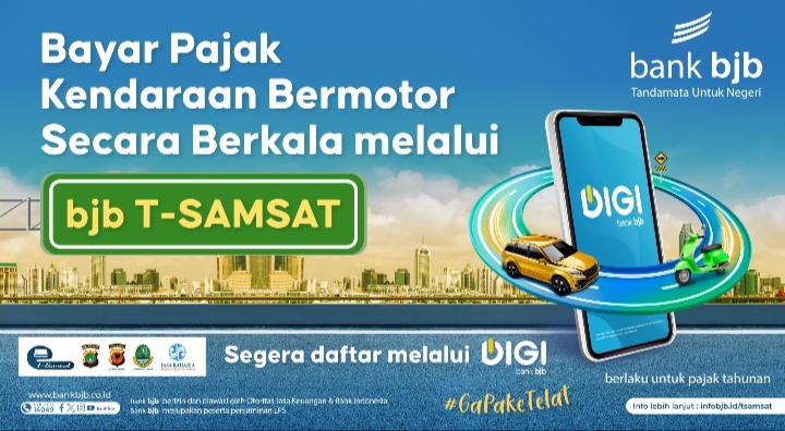 Bayar Pajak Kendaraan Kini Makin Mudah Dengan Fitur bjb T-Samsat ...