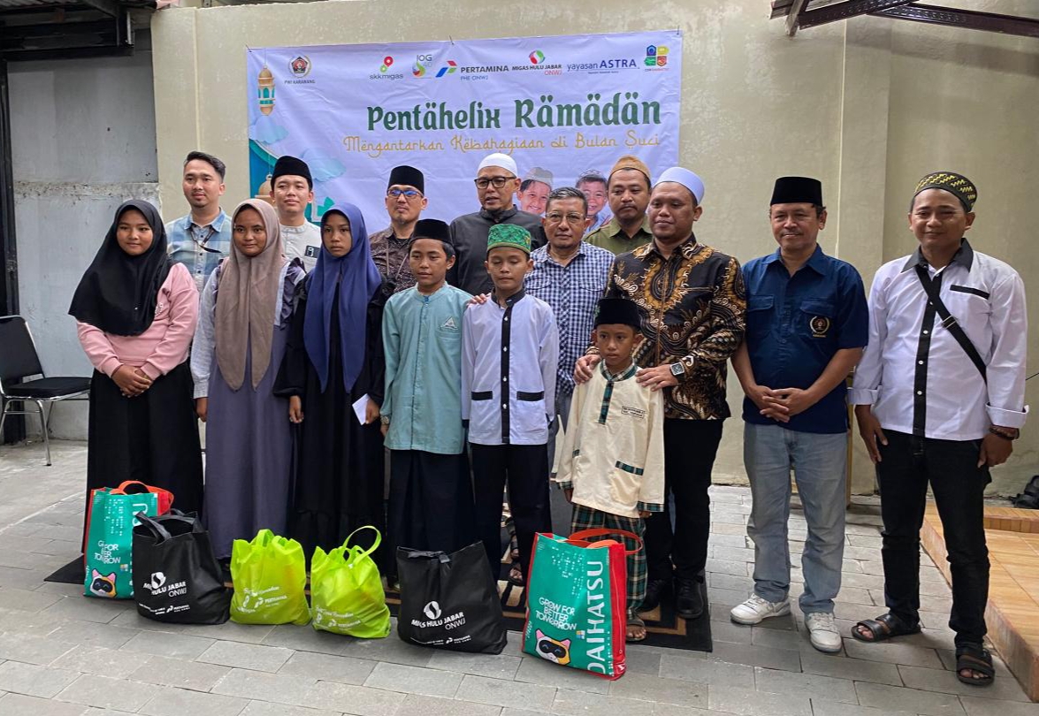 PWI Karawang dan Perusahaan Besar Gelar “Pentahelix Ramadan”, Santuni 100 Anak Yatim | Fakta Jabar